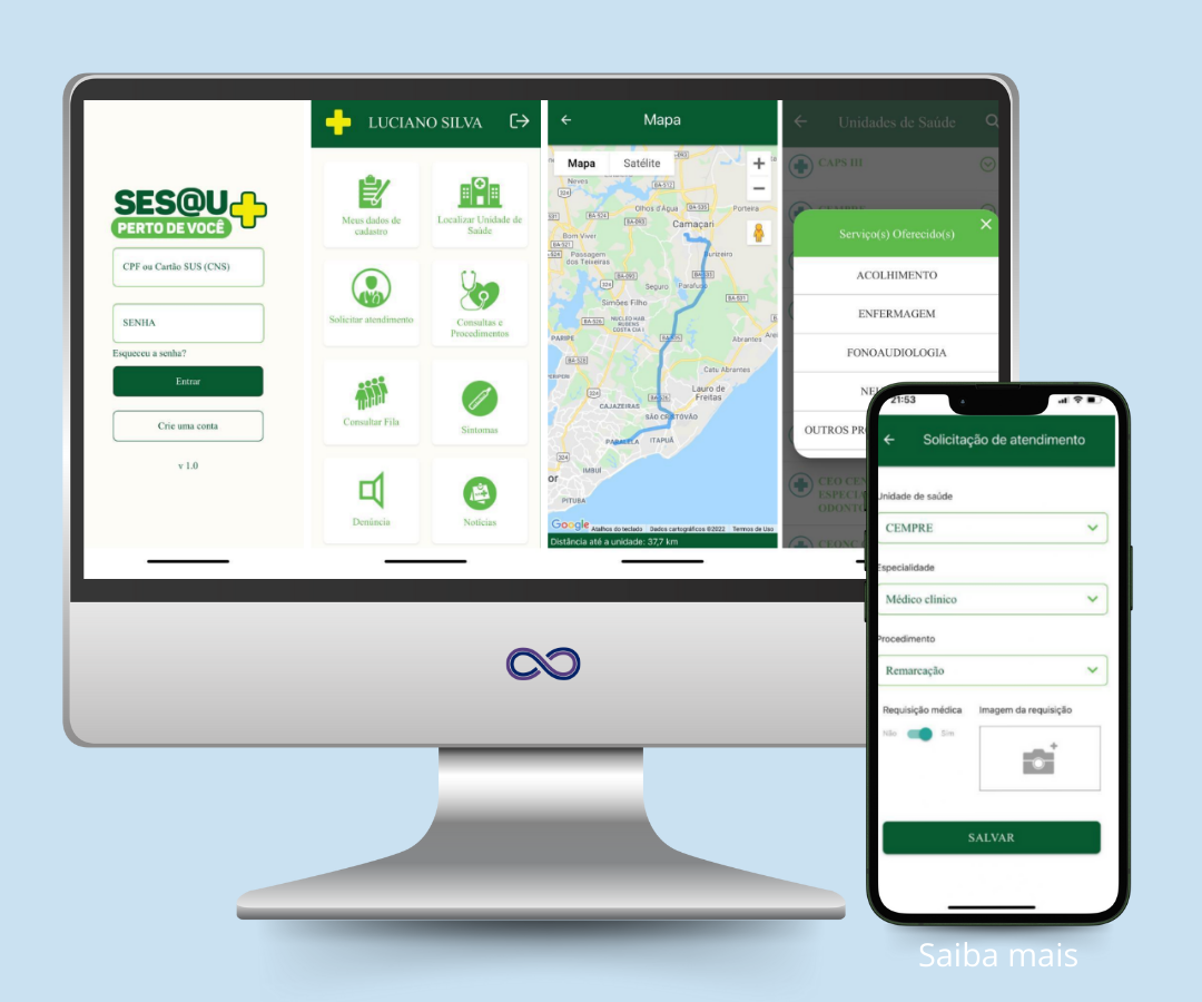 Aplicativo SES@U - Freire Tecnologia